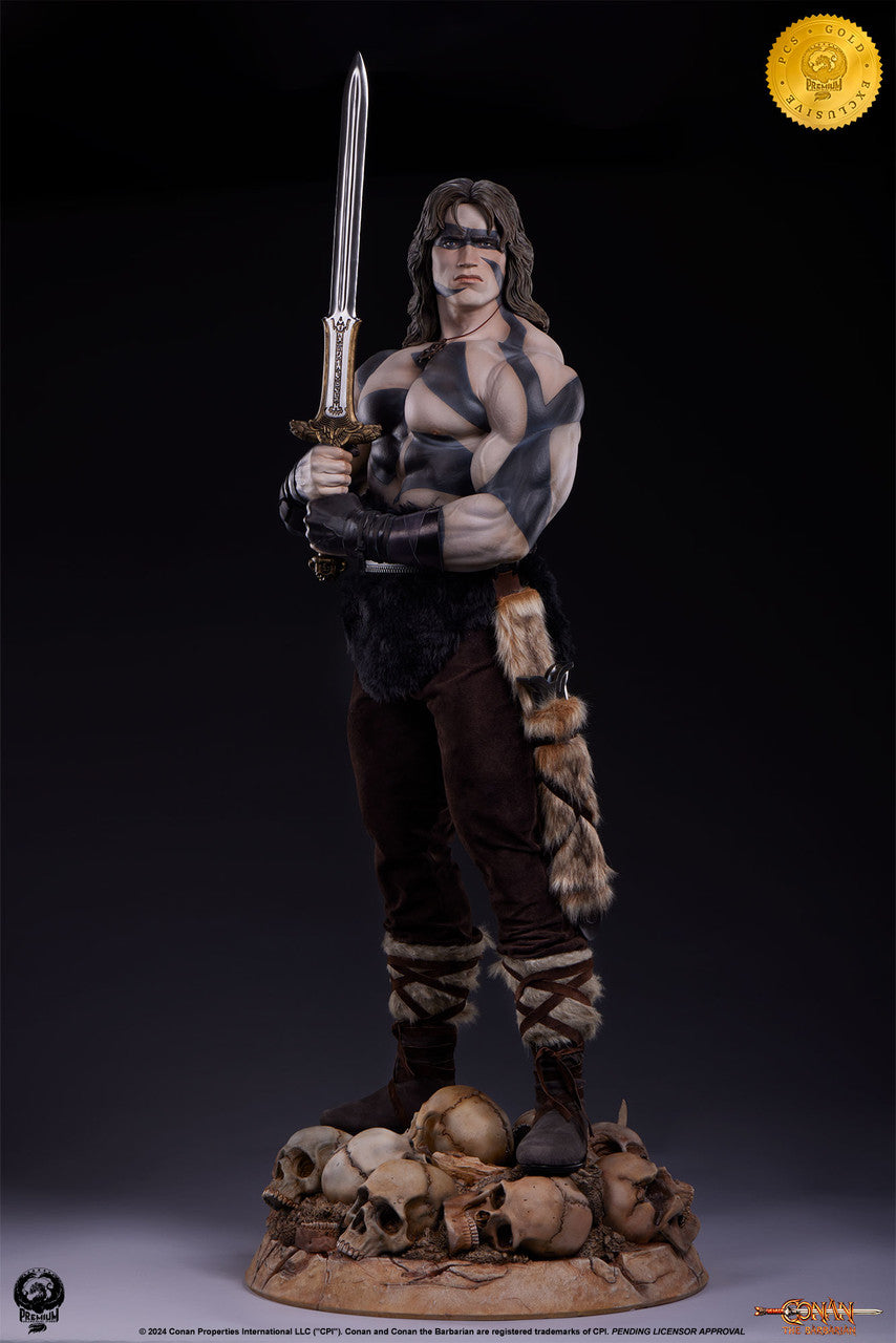 Conan the Barbarian (1982): Conan Warpaint Gold Exclusive Skulls Base ...