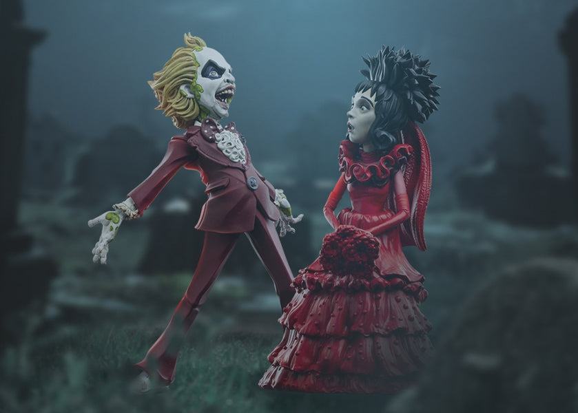 Beetlejuice (1988): Betelgeuse & Lydia Mini Epics Twin Pack — Secret ...