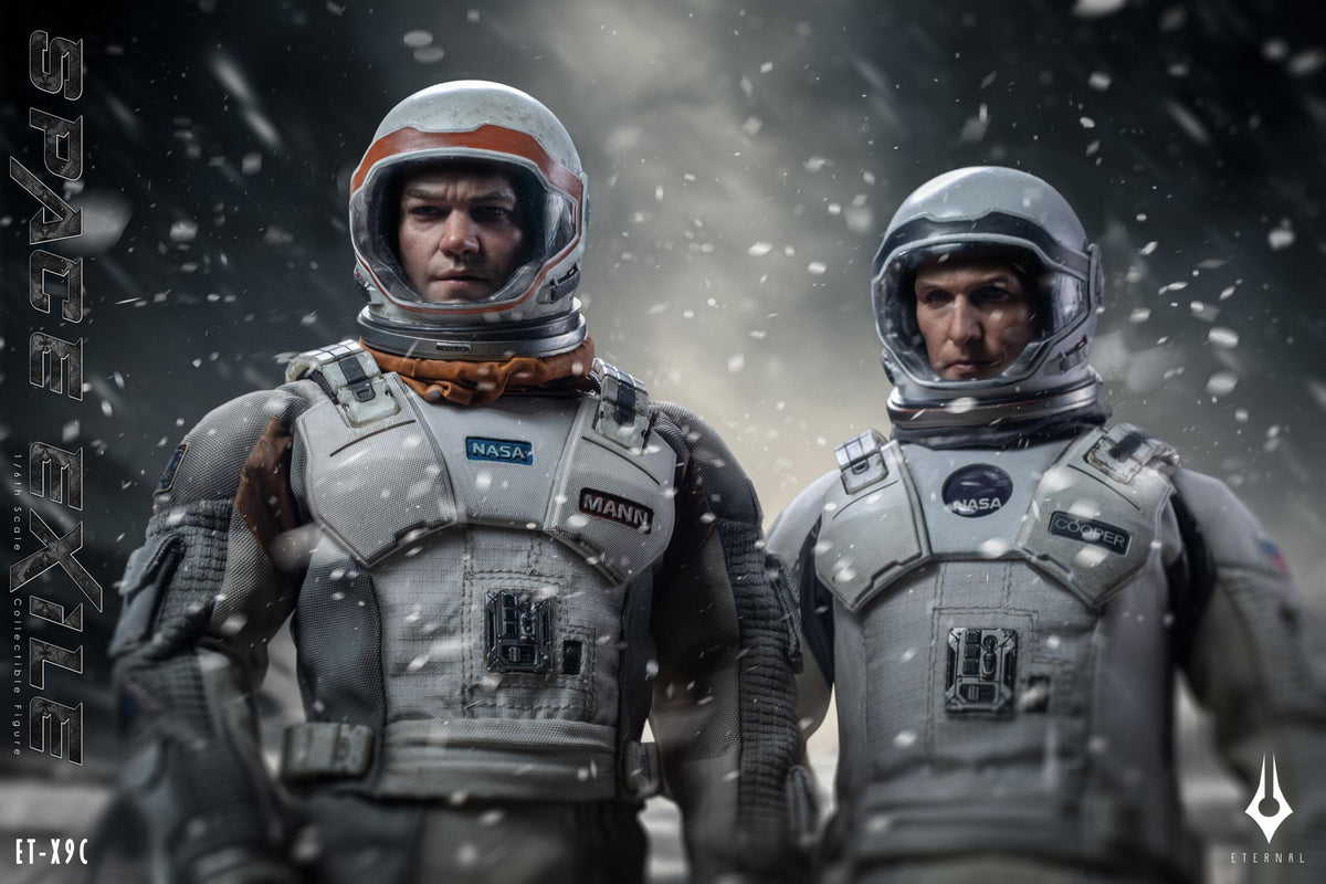 Interstellar (2014): Space Exile Joseph Cooper and Dr. Mann Bonus Set ...