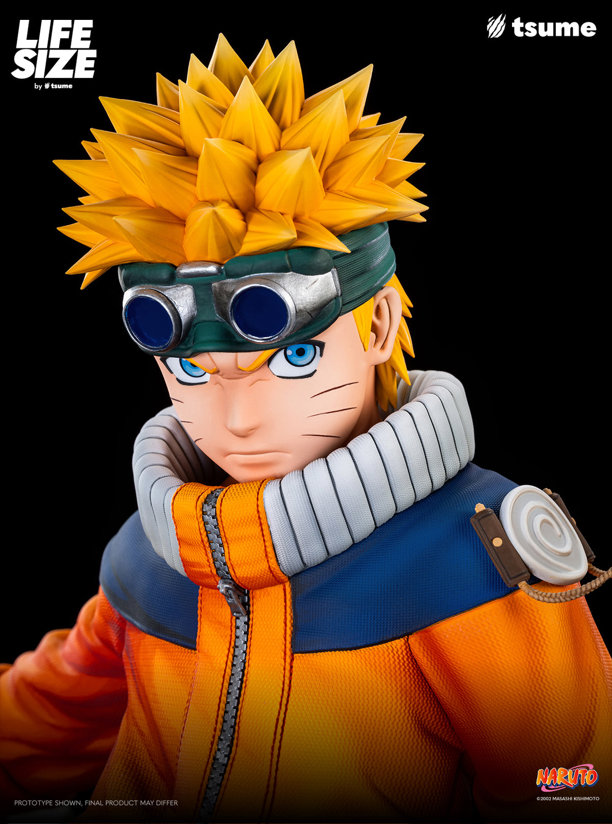 Naruto: Naruto Uzumaki Life Size Statue — Secret Compass