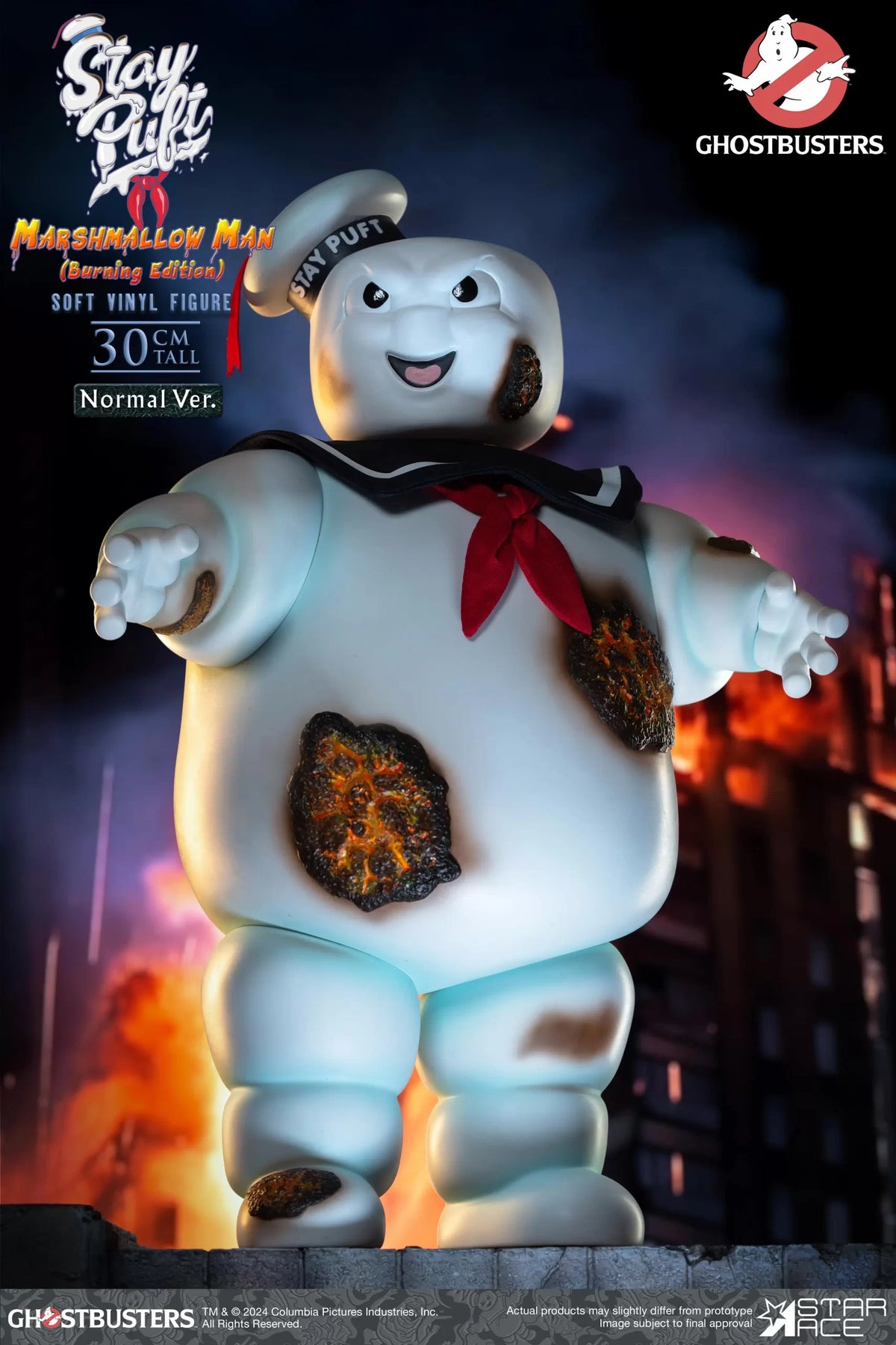 Ghostbusters (1984): Stay Puft Marshmallow Man Burning Edition — Secret ...