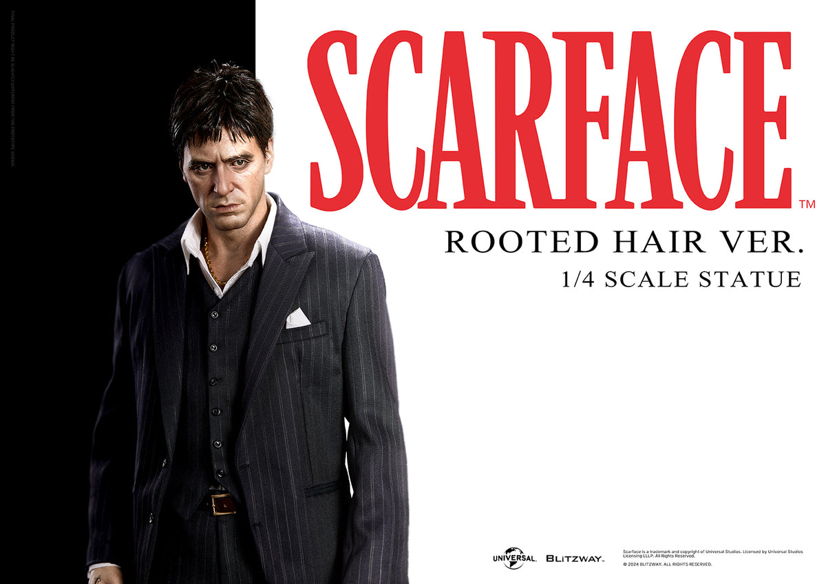 Scarface (1983): Tony Montana Rooted Hair Version — Secret Compass