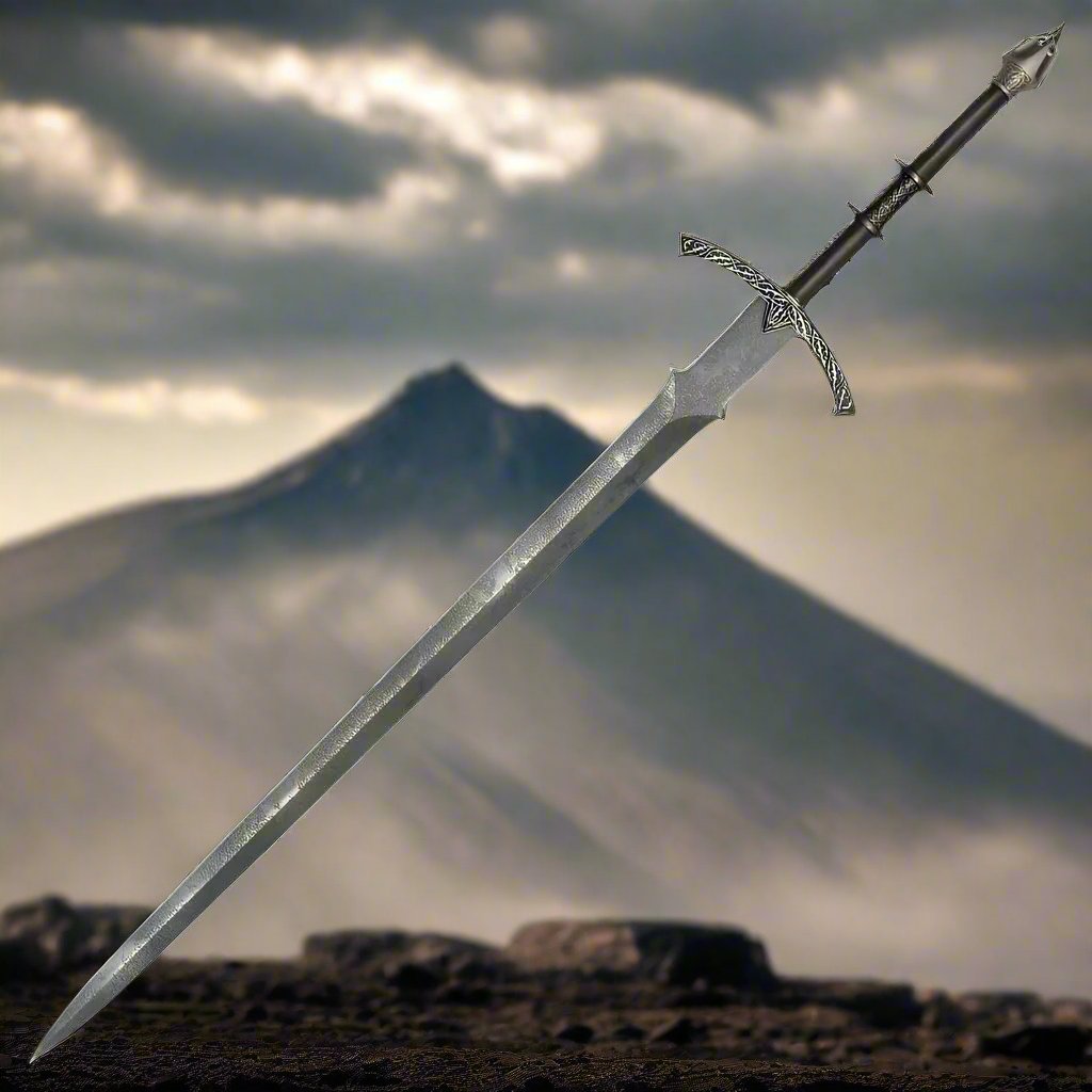 Lord of the Rings: Sword Of The Witch King with Wall Display — Secret ...