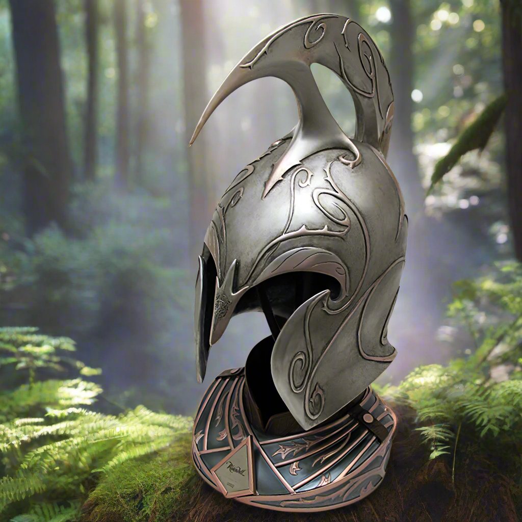 The Hobbit The Desolation of Smaug: Rivendell Elf Helm — Secret Compass