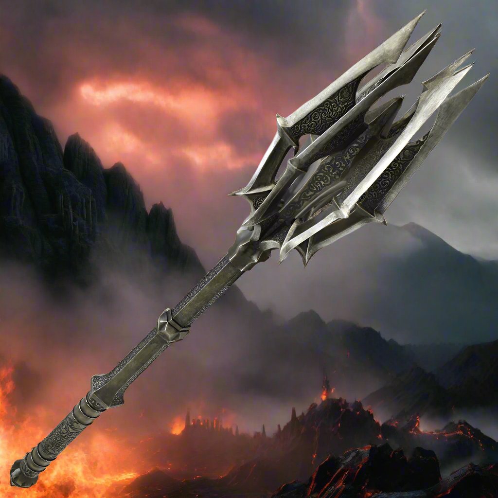 Lord of the Rings: The Mace of Sauron and One Ring Red Eye Edition + W ...