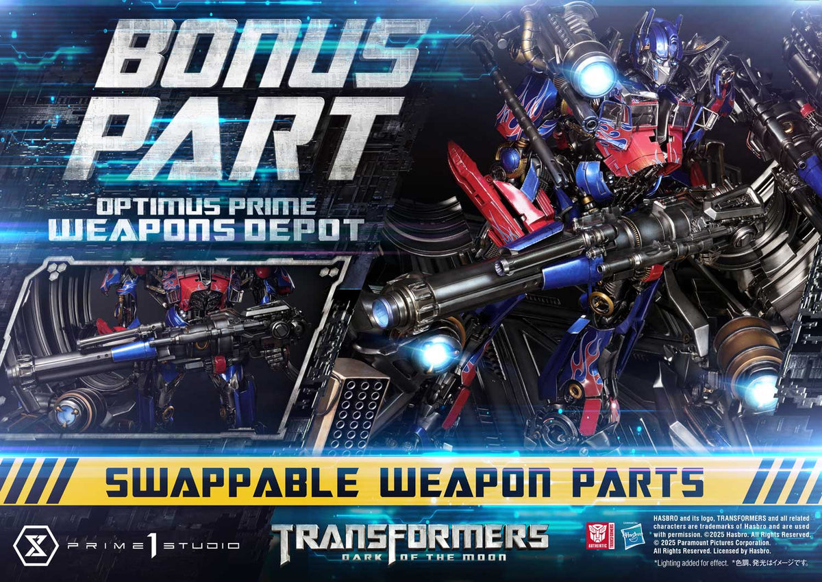 Transformers Dark of the Moon (2011): Optimus Prime Weapons Depot Bonu ...