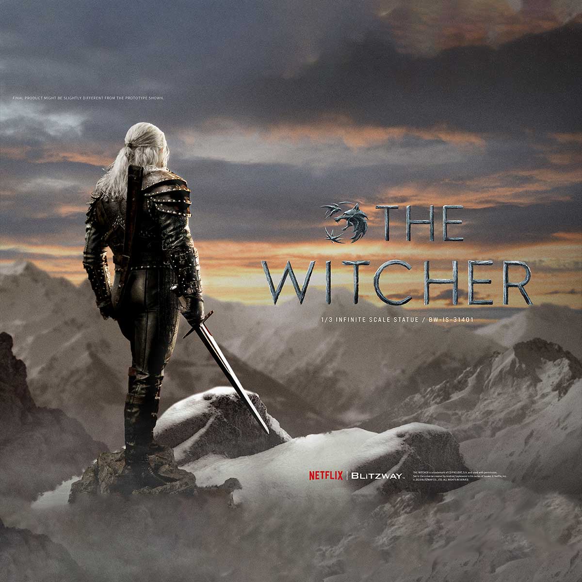 The Witcher: Geralt of Rivia 1/3 Infinite Scale — Secret Compass