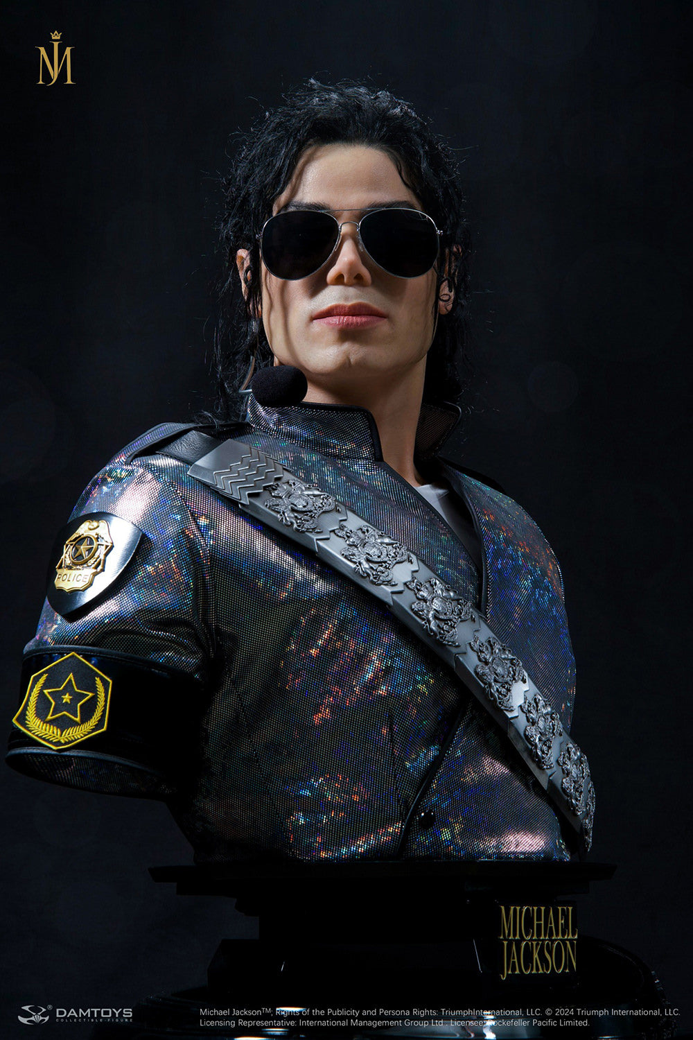 Michael Jackson Dangerous Tour Life-Size Bust — Secret Compass