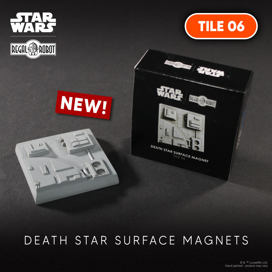 Star Wars A New Hope: Death Star Surface Magnet Tile 6 — Secret Compass