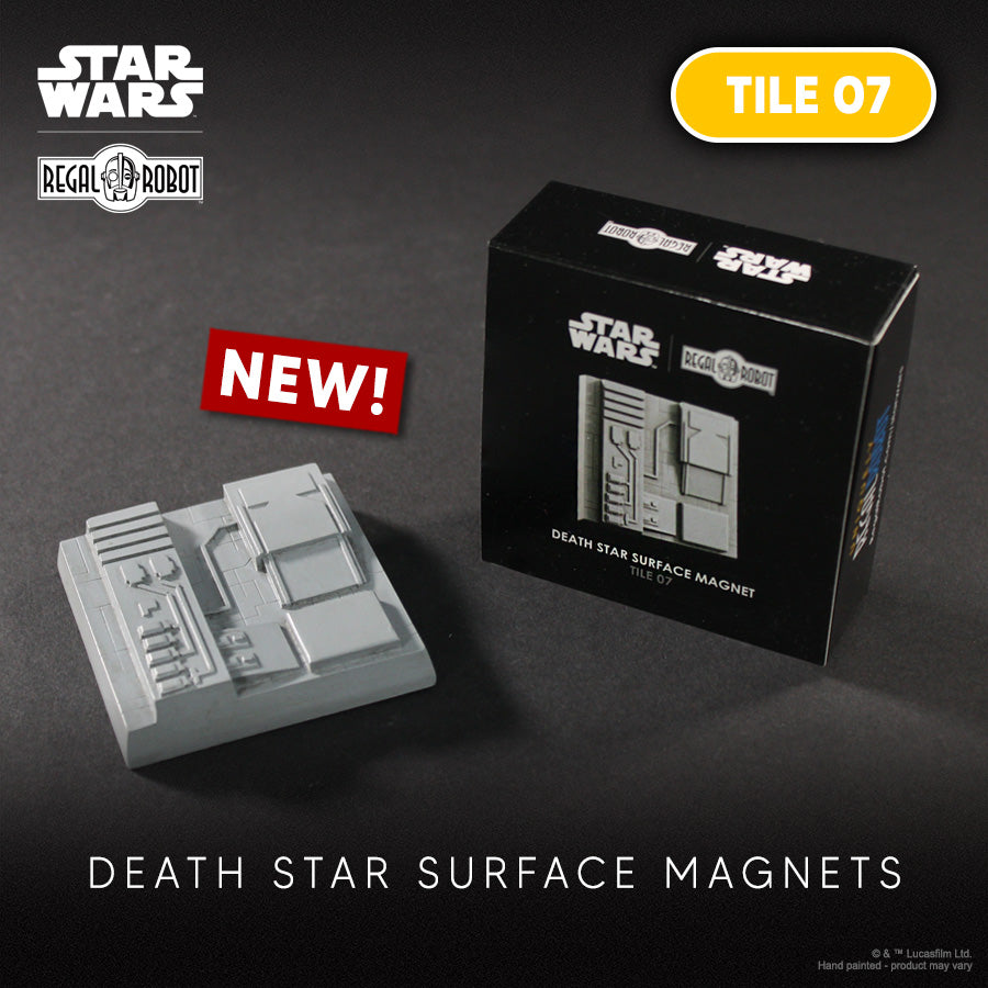 Star Wars A New Hope: Death Star Surface Magnet Tile 7 — Secret Compass