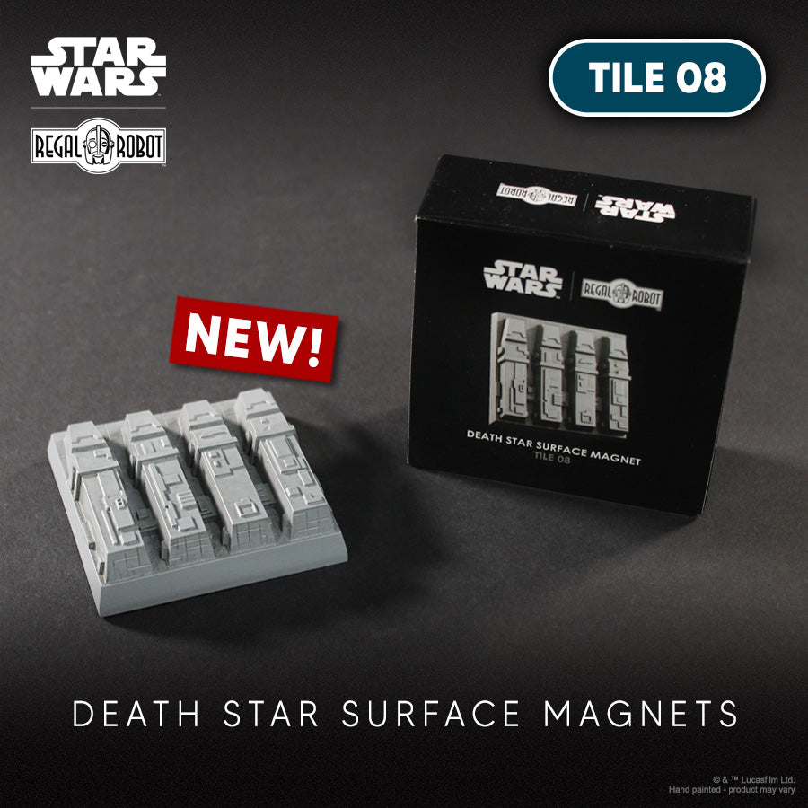 Star Wars A New Hope: Death Star Surface Magnet Tile 8 — Secret Compass