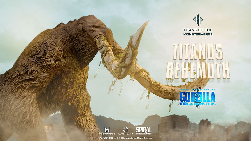 Titans of the Monsterverse: Titanus Behemoth LARGE SCULPT — Secret Compass