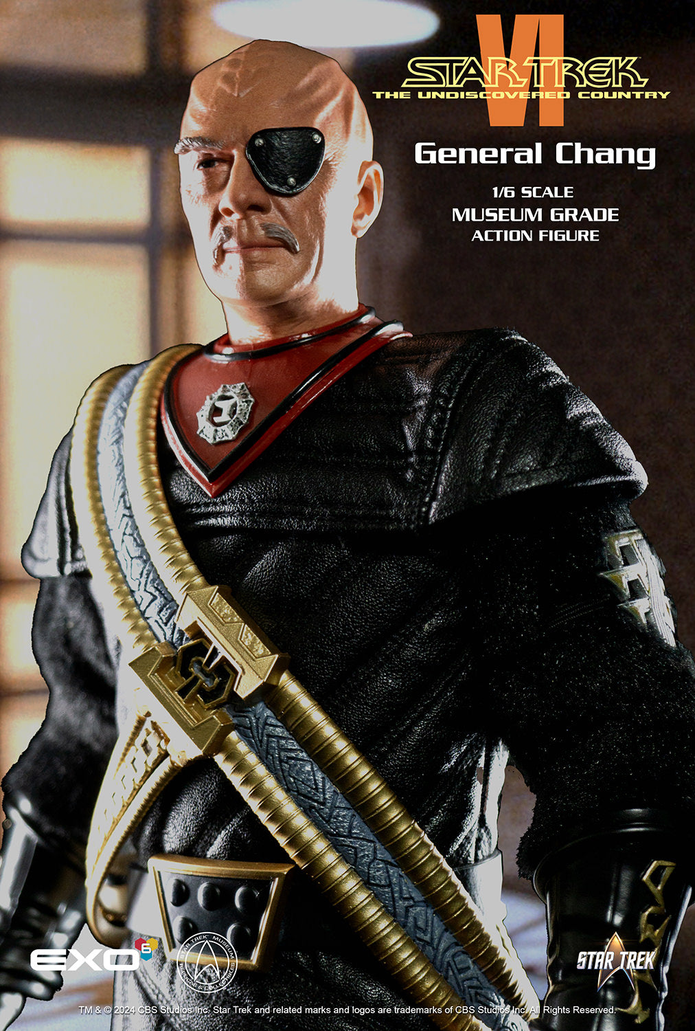 Star Trek VI The Undiscovered Country (1991): General Chang — Secret ...