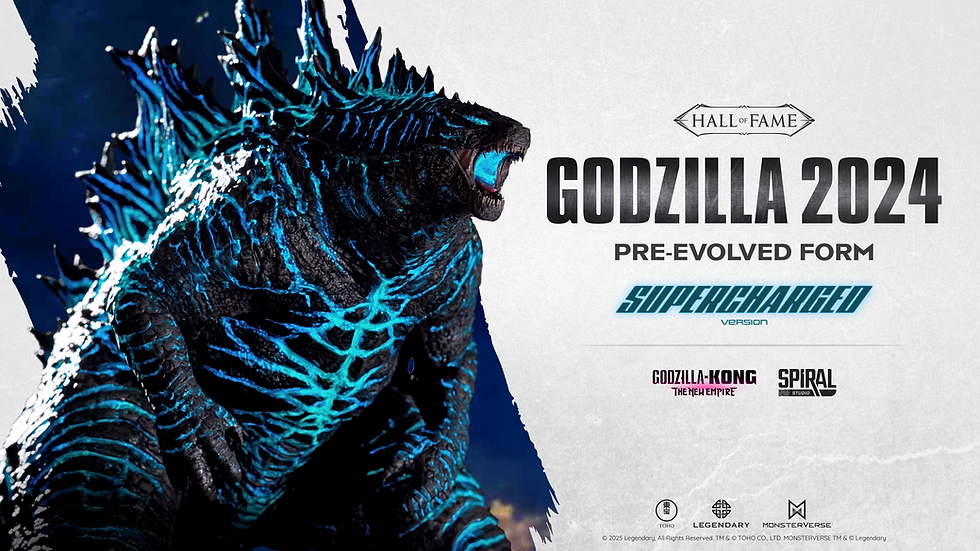 Monsterverse Hall of Fame: Godzilla 2024 Pre-Evolved Form (Supercharge ...