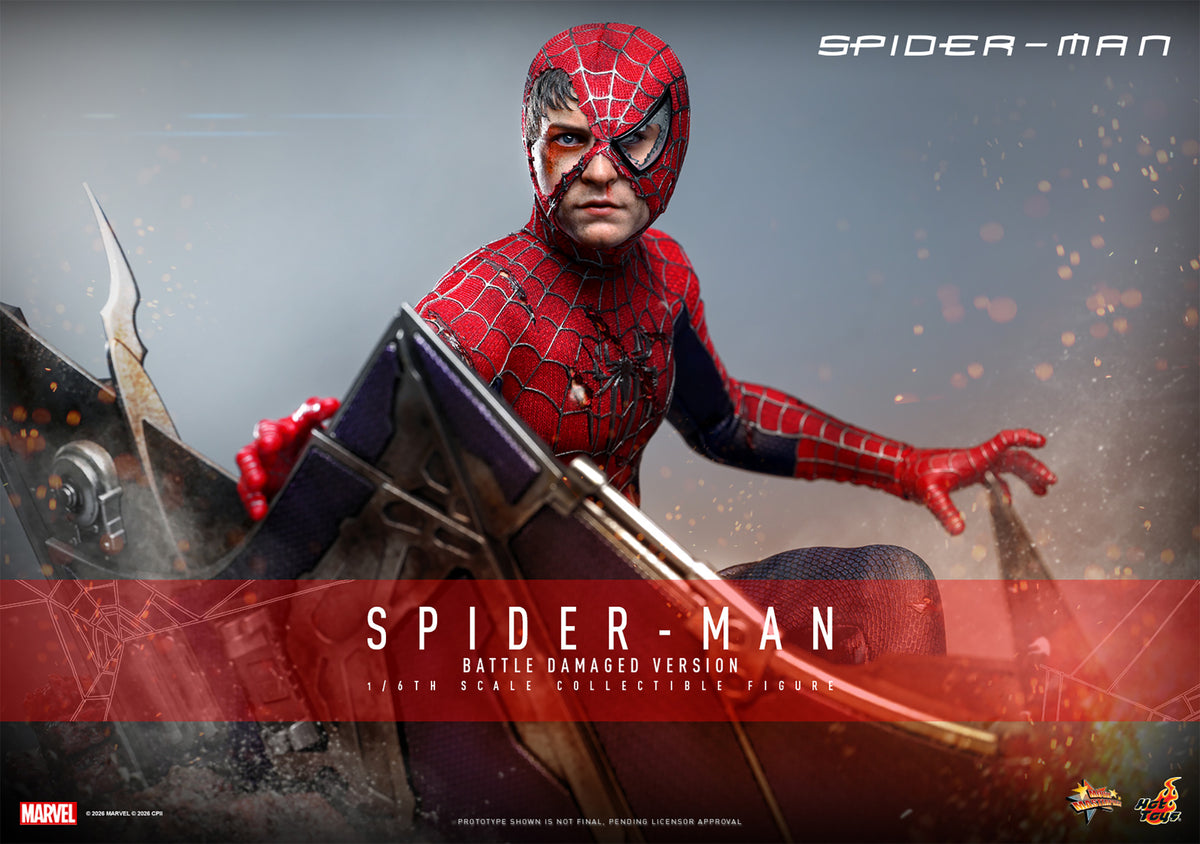 Marvel Spider-Man (2002): Spider-Man (Battle Damaged Version) — Secret ...