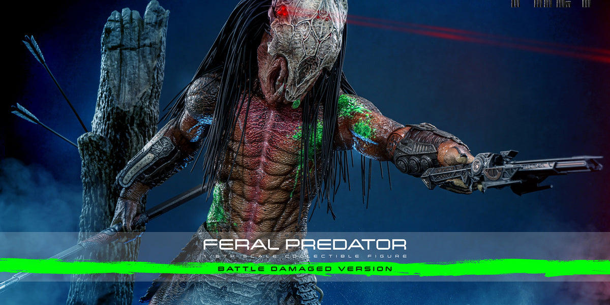 Prey 2022 Feral Predator Battle Damaged Version Secret Compass