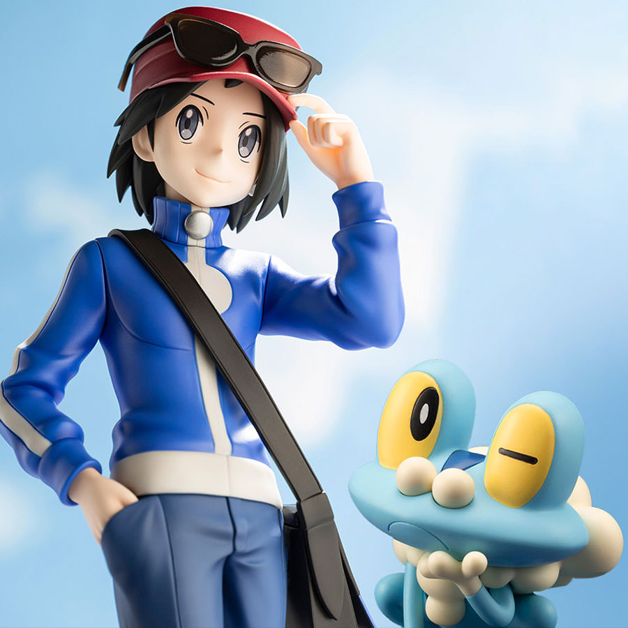 Pokémon: Calem with Froakie — Secret Compass