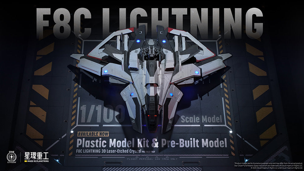 Star Citizen: Anvil F8C Lightning (Pre-Assembled Finished Model Versio ...