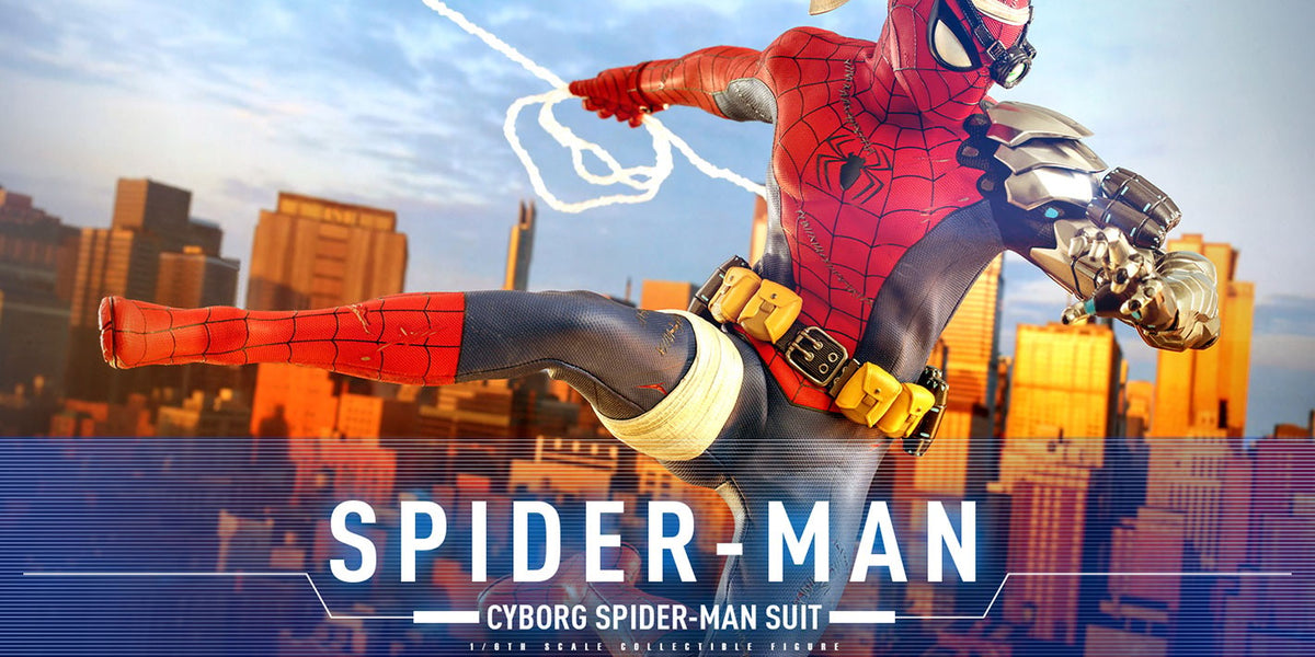 Marvel’s Spider-Man (Playstation): Cyborg Spider-Man Suit Toy Fair Exc ...