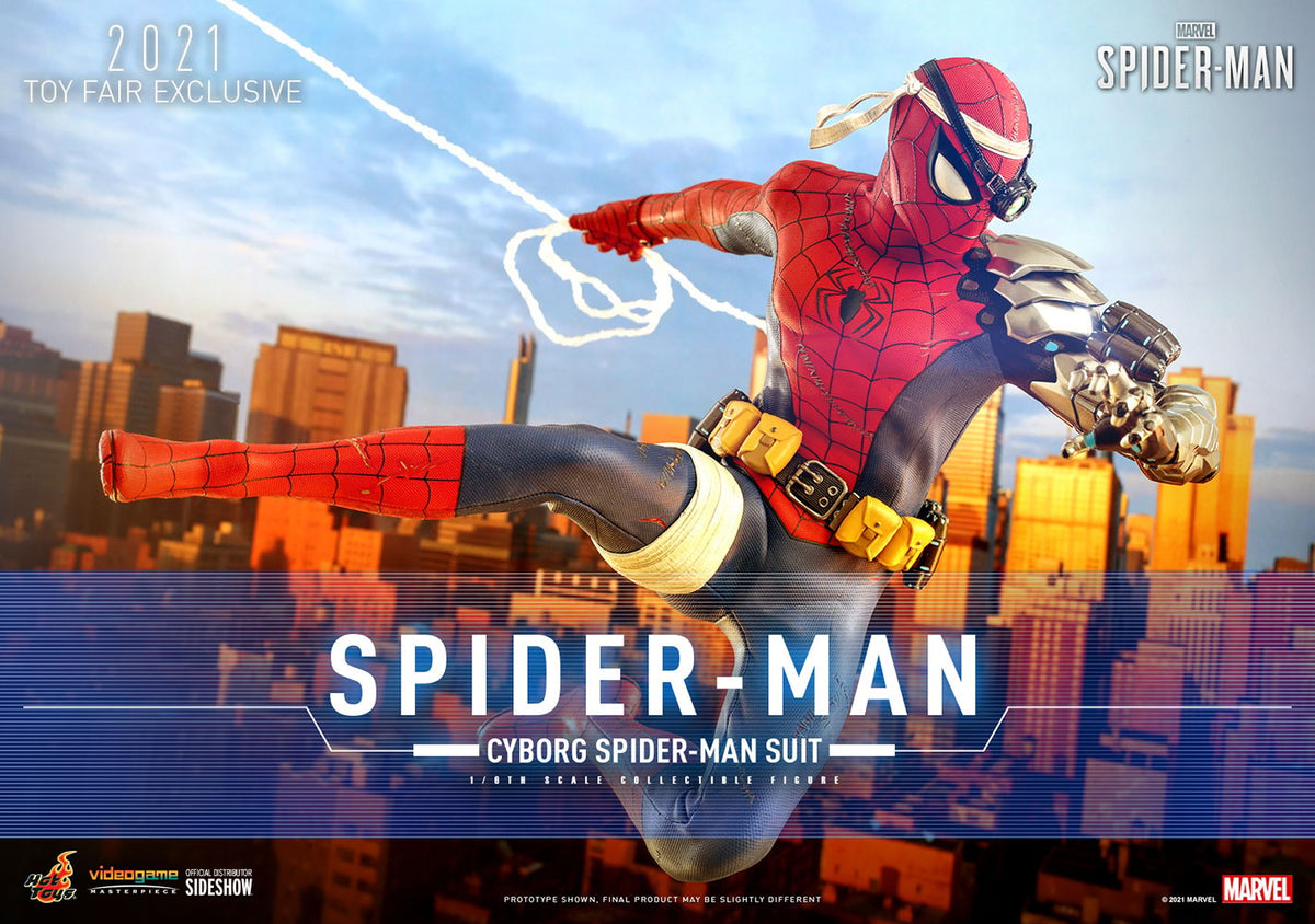 Marvel’s Spider-Man (Playstation): Cyborg Spider-Man Suit Toy Fair Exc ...