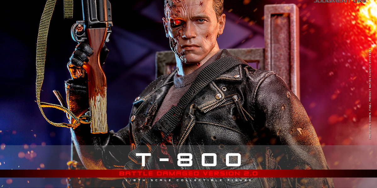 Terminator 2 Judgment Day: T-800 (Battle Damaged Version 2.0) — Secret ...