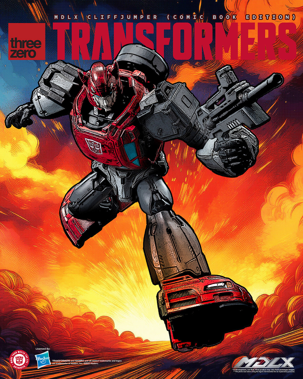 Transformers: Cliffjumper MDLX (Comic Book Edition) — Secret Compass