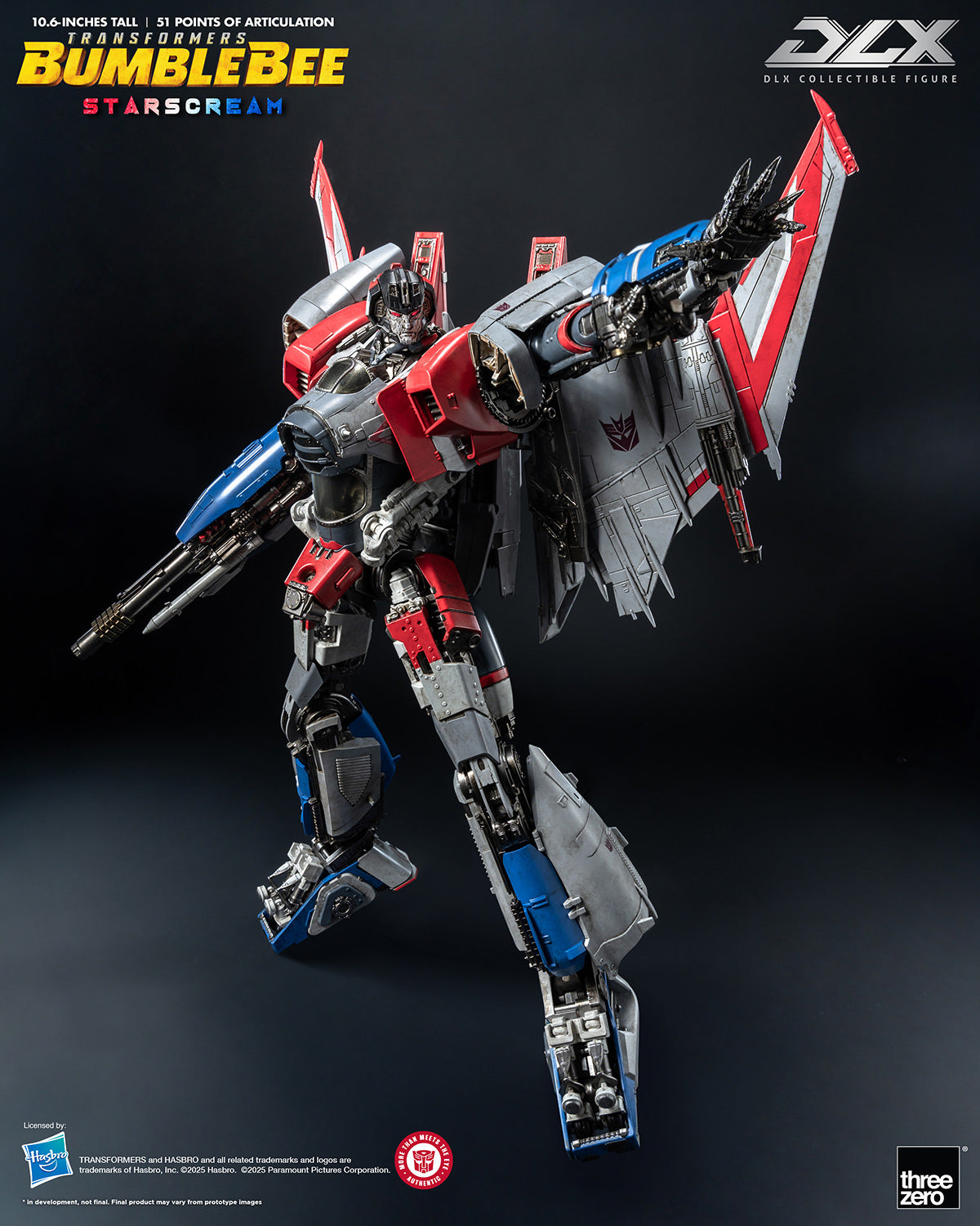 Transformers Bumblebee (2018): Starscream DLX — Secret Compass