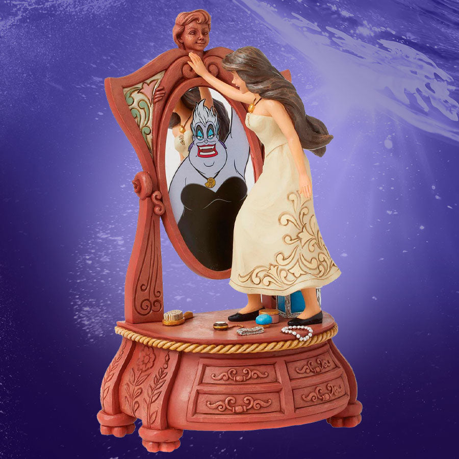 Disney The Little Mermaid (1989): Vanessa Vanity Scene with Ursula ...