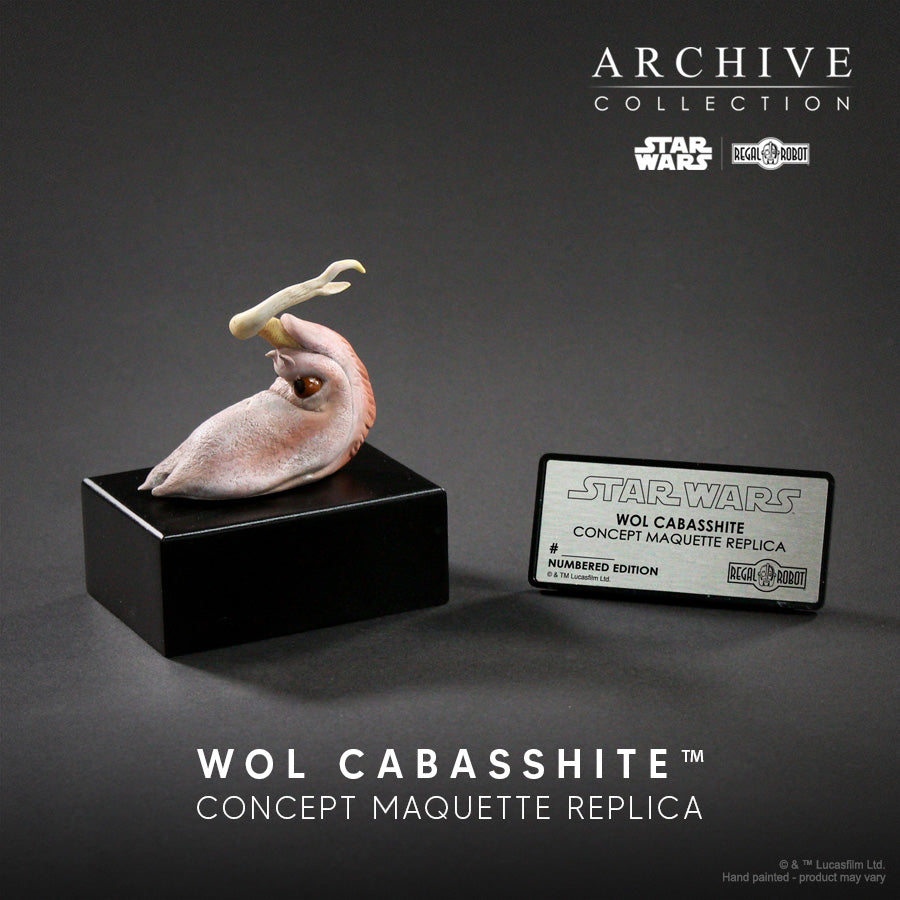Star Wars Return of the Jedi: Wol Cabasshite Concept Maquette Numbered ...
