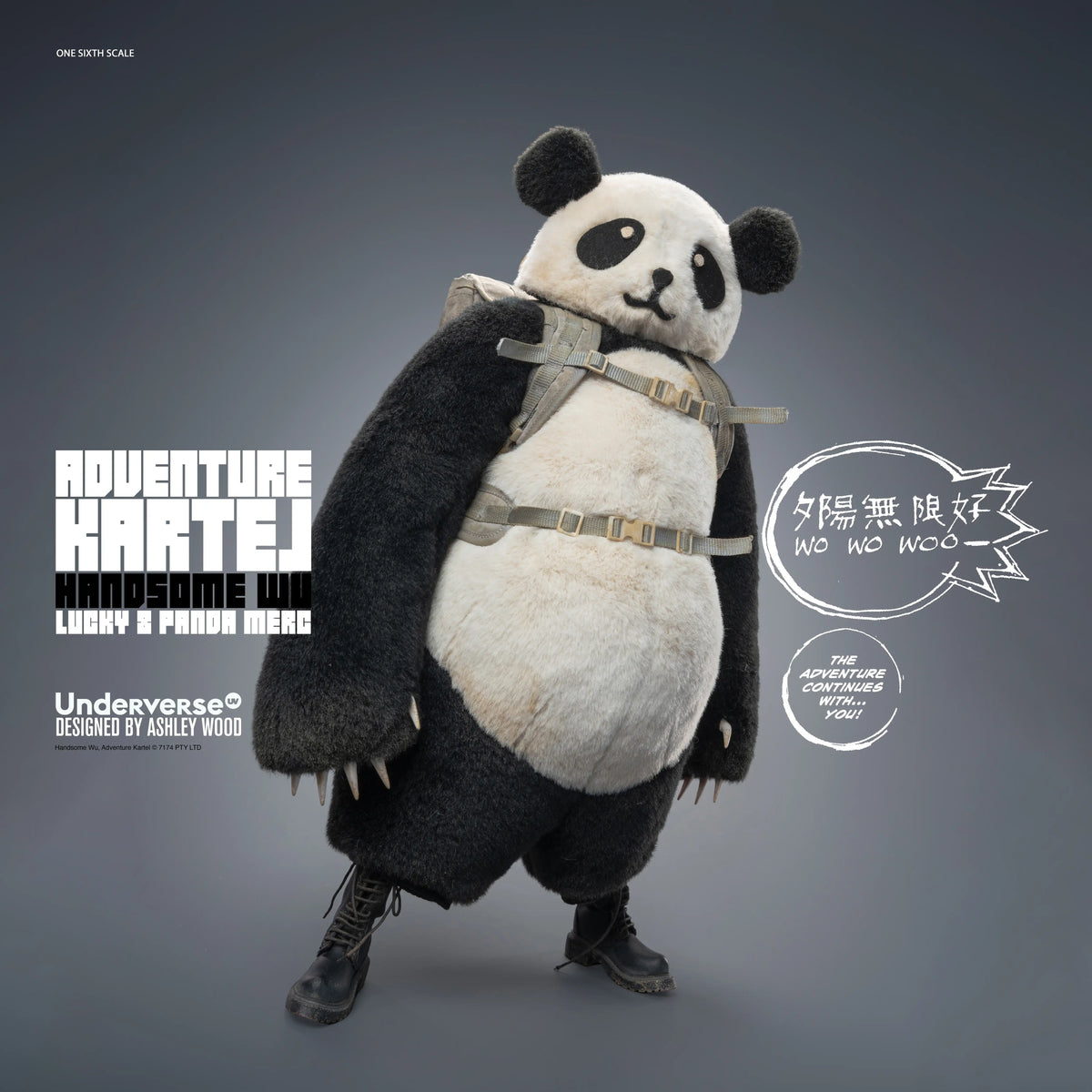Adventure Kartel: Handsome Wu Lucky 8 Panda Merc — Secret Compass