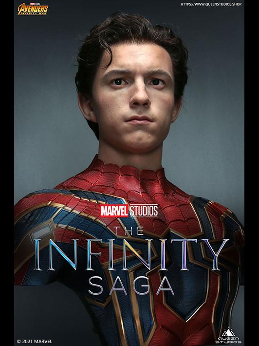 Marvel Infinity Saga: Iron Spider-Man Life-size Bust — Secret Compass