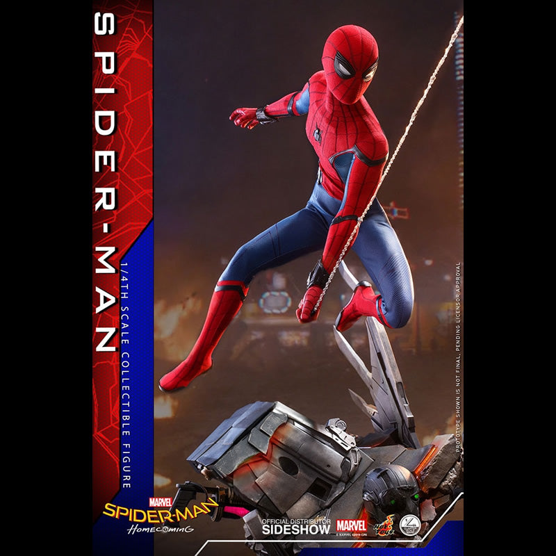 Marvel Spider-Man Homecoming: Spider-Man Quarter Scale Figure — Secret ...