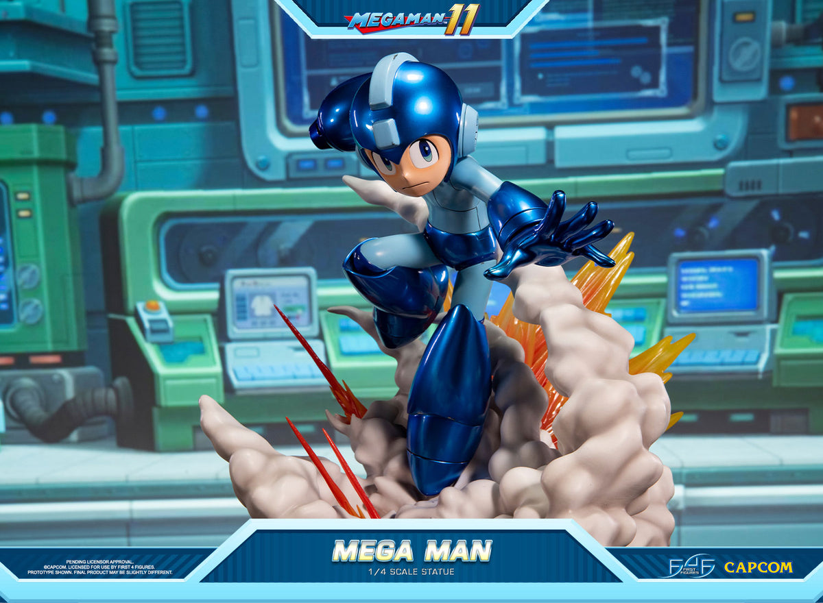 Mega Man 11: Mega Man Statue — Secret Compass