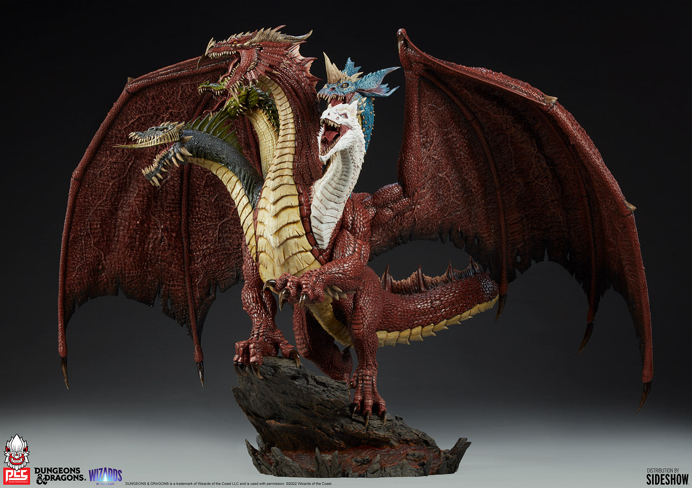 Tiamat Dragon Figure